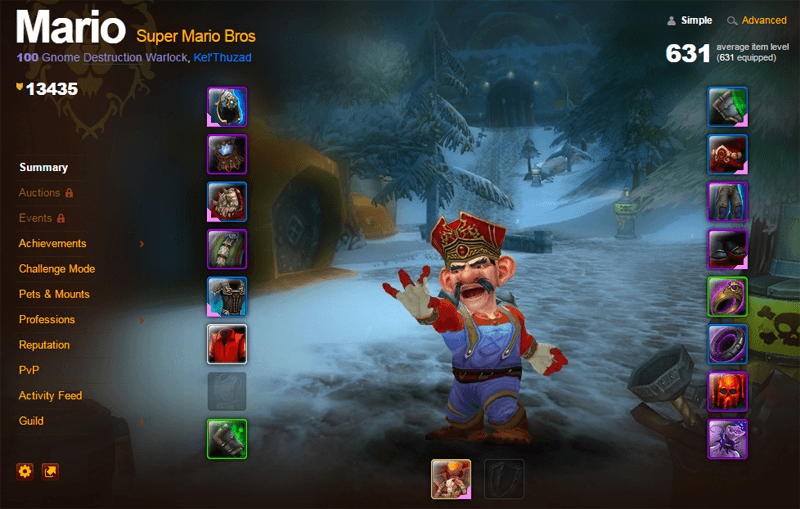World of Warcraft: Mit Transmog wird aus einem Gnom ein berühmter Klempner