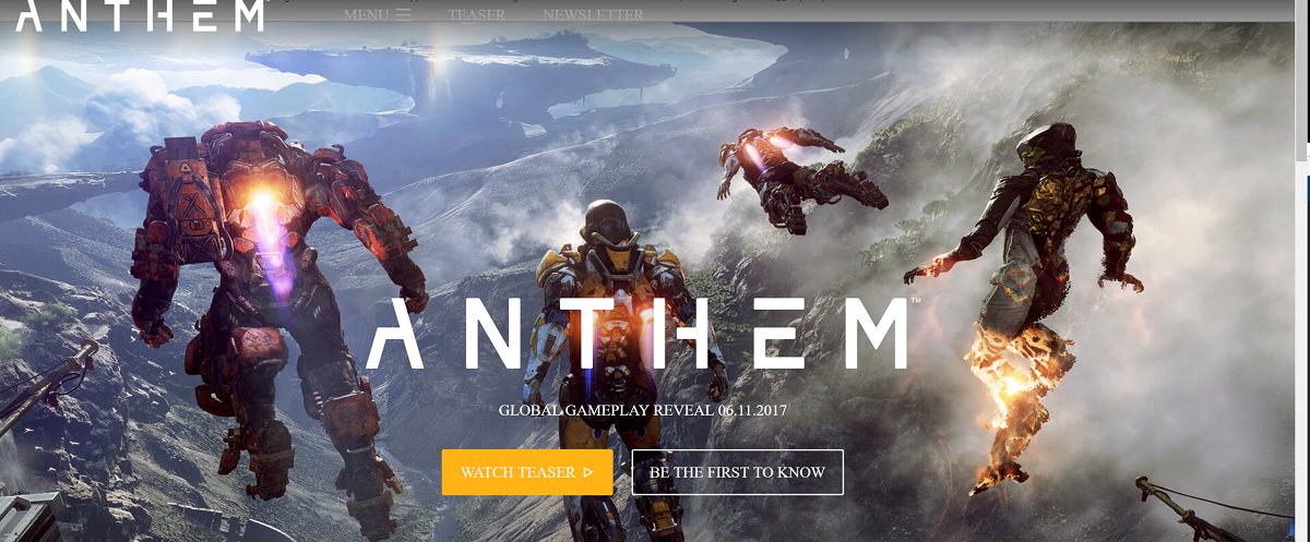 Anthem: Release-Datum – Wann kommt das neue Spiel von BioWare?