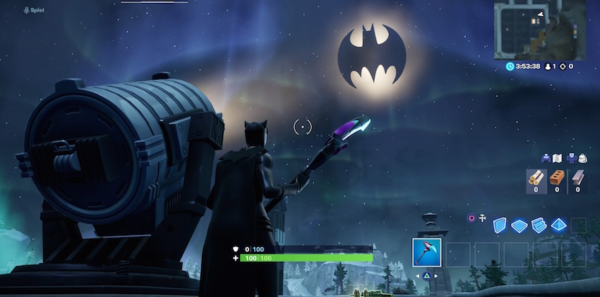 Fortnite: Aktiviere verschiedene Bat-Signale - Fundorte