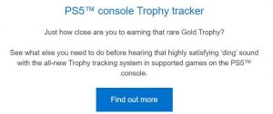PS5: Trophy Progress Tracker - Neues Feature für Trophäen-Jäger geleakt