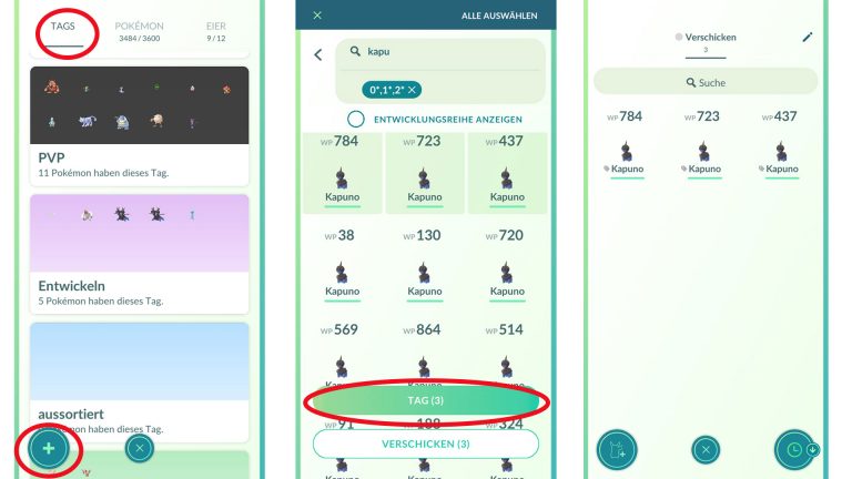 Pokémon GO: Use Filters & Tags - Here's how you can quickly sort your ...