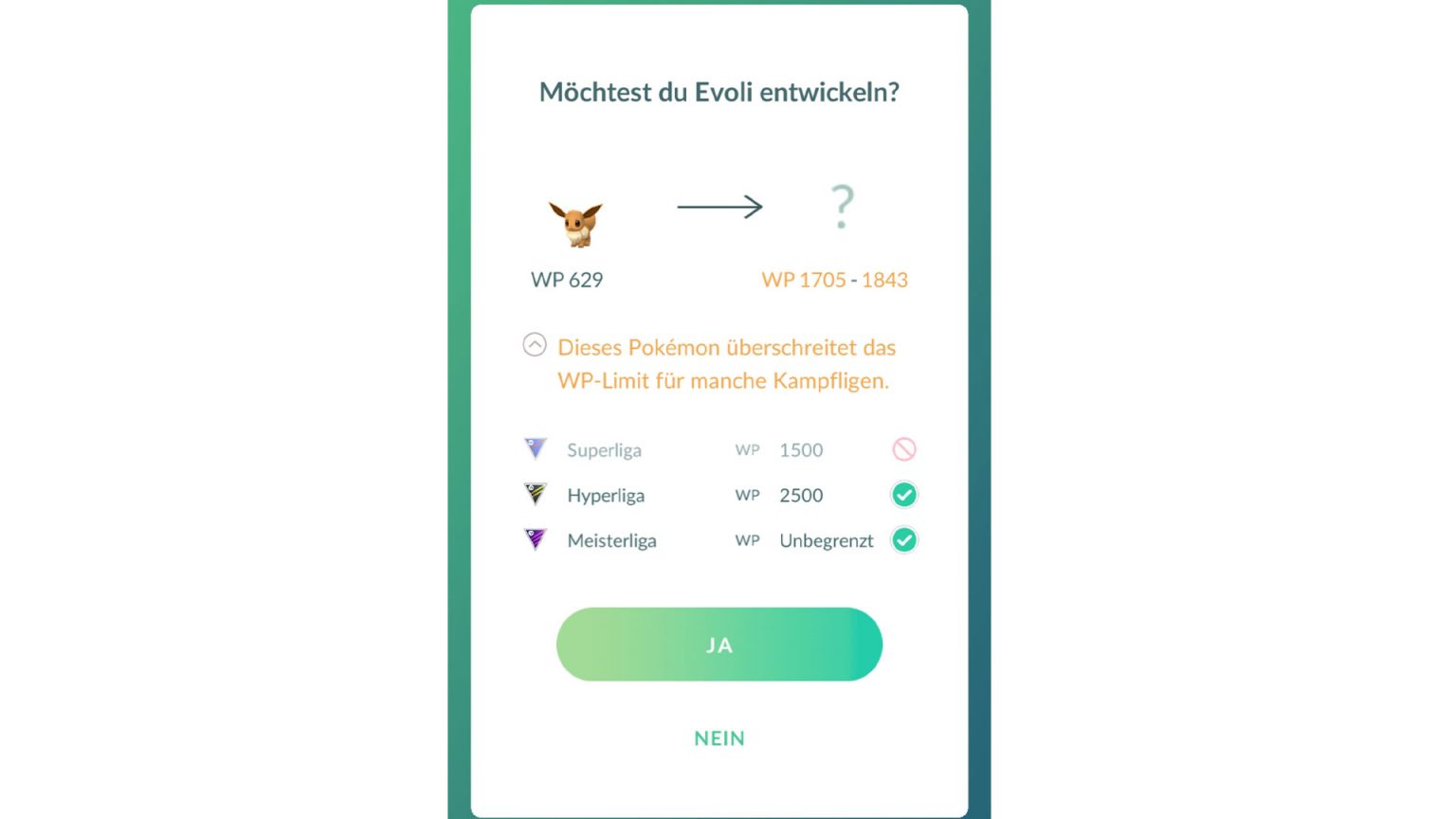 Waumpel Entwickeln Pokemon Go