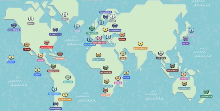 Pokémon GO: Vivillon Map - You Need Friends from These Regions