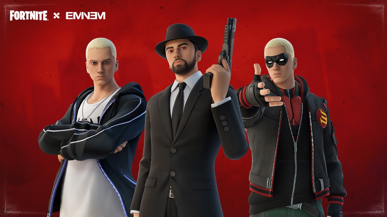 Eminem bekommt 3 Skins in Fortnite, begeistert Spieler, aber sorgt für ...