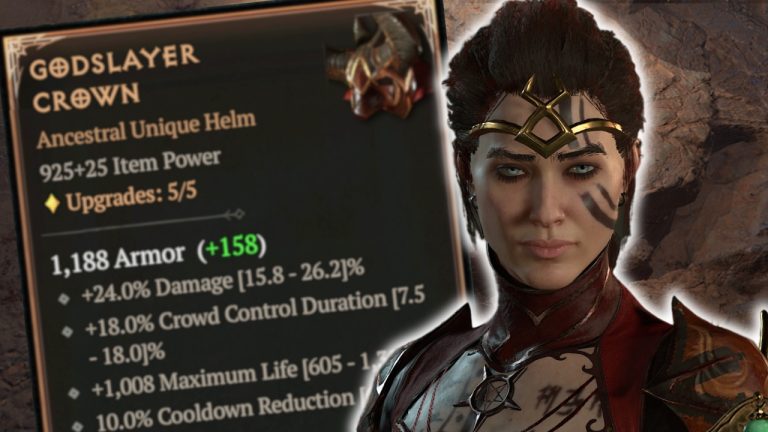 Diablo 4: Gottestöterkrone – So farmt ihr das starke Unique am besten