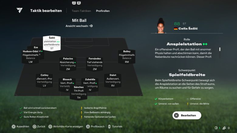 EA FC 25 Taktik Codes nach dem Patch: Profi zeigt starke Formation mit ...
