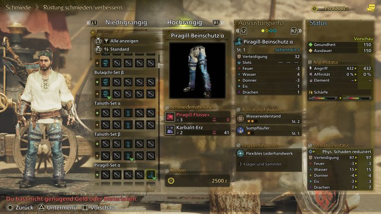 Monster Hunter Wilds: Alle Rüstungs-Sets des Hochrangs in der Übersicht