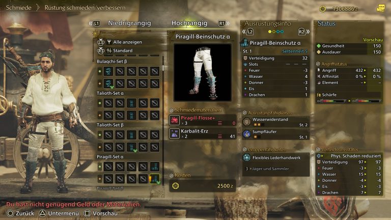 Monster Hunter Wilds: Alle Rüstungs-Sets des Hochrangs in der Übersicht
