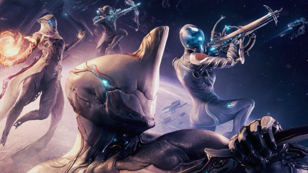 MMO shooter Warframe will soon fit in almost every pocket, receiving a ...